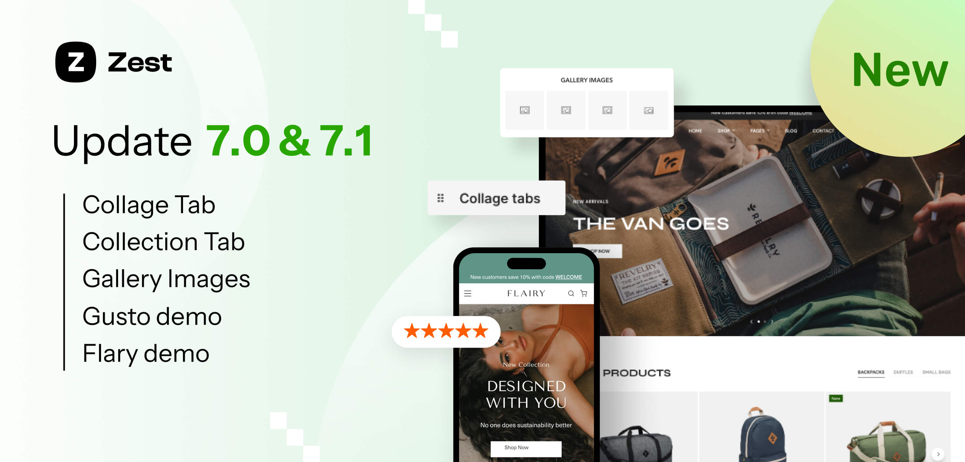 Zest Jan ‘24 Update - Explore Updated Gusto and Flairy demo, with more ...