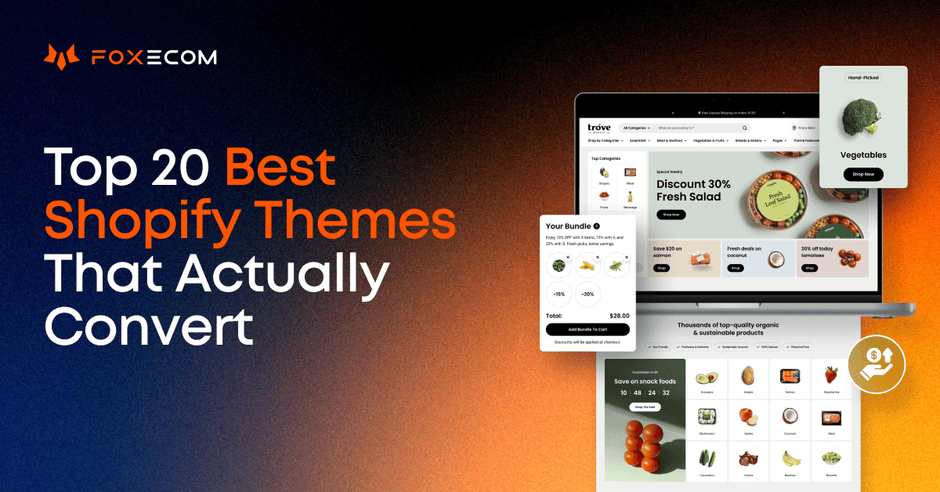 Top 20 Best Shopify Themes That Actually Convert in 2025 – FoxEcom